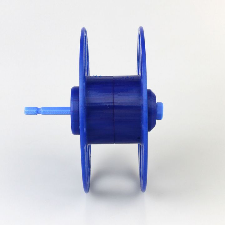 3D Printable 3D-printable split filament spool with threaded joint (135 ...