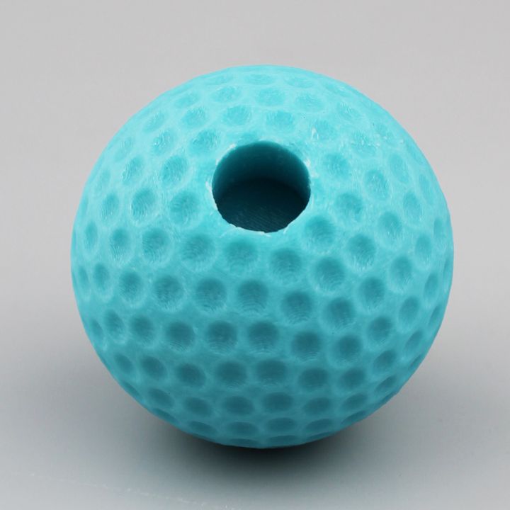 3D Printable Banner Golf Trophy by 3DRegan