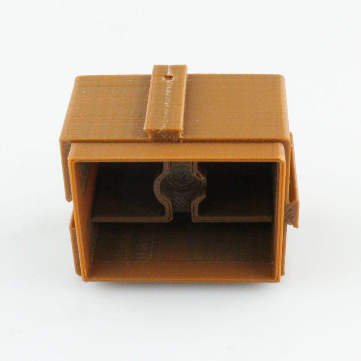 3D Printable X-wing game miniatures box: Tie Fighter by Chris Wolfe