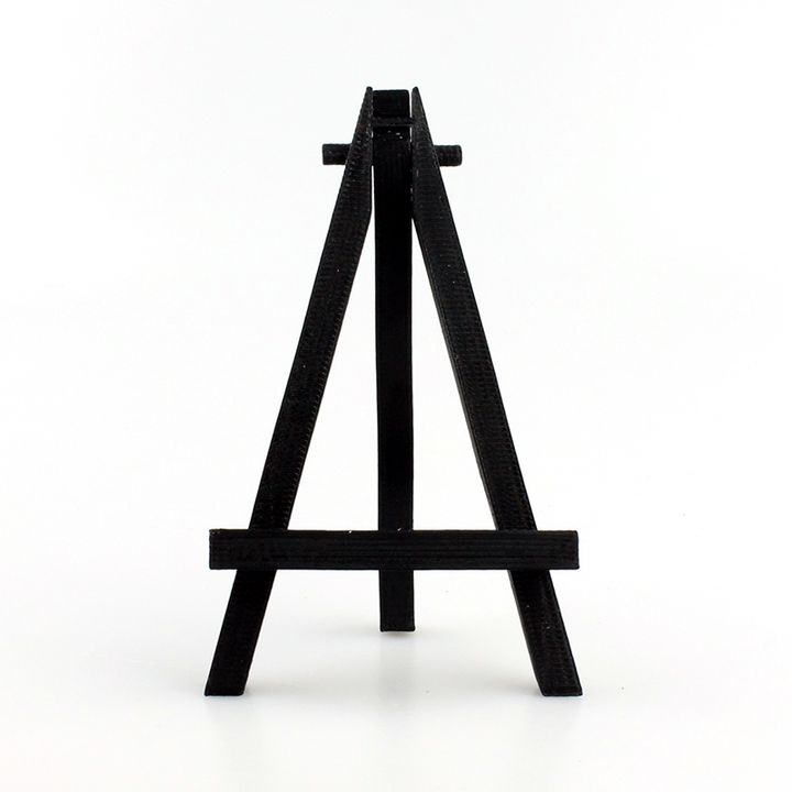 3D Printable Mini Caballete Easel by Franc Falco