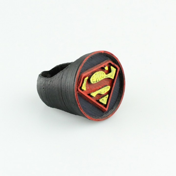 3D Printable Heroes Ring Set by Kirby Downey