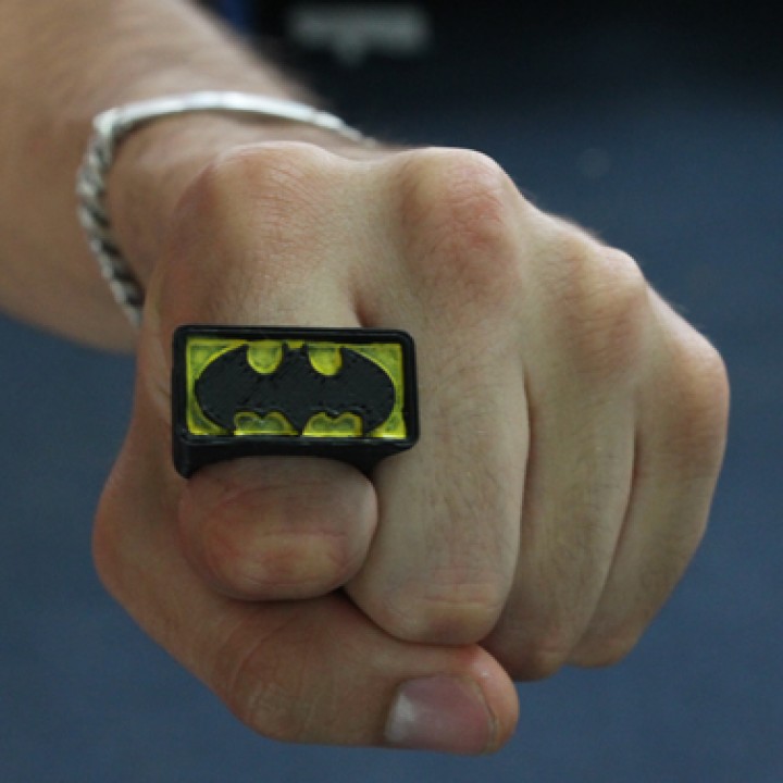 3D Printable Heroes Ring Set by Kirby Downey