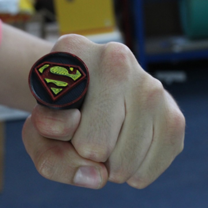 3D Printable Heroes Ring Set by Kirby Downey