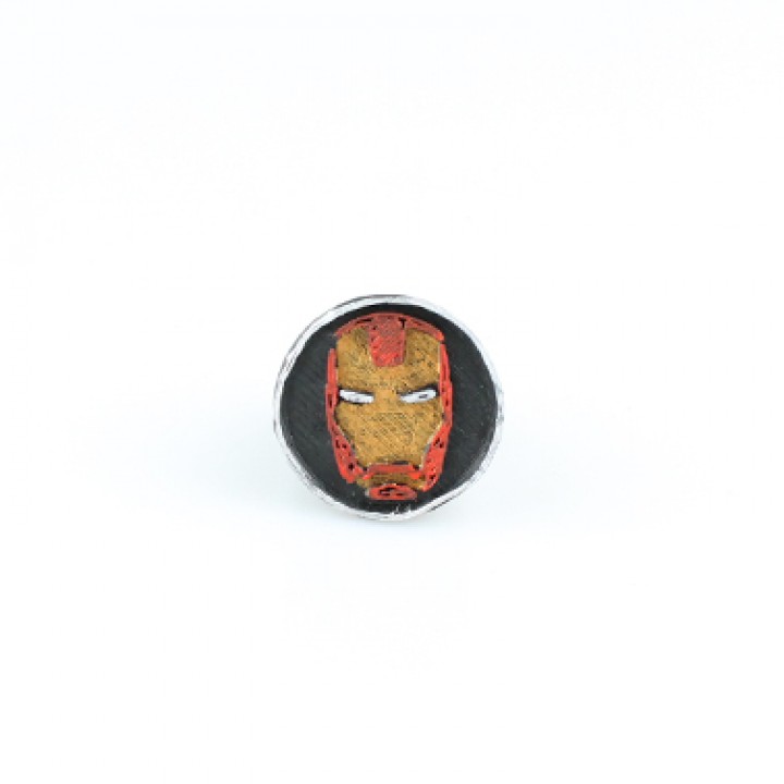 3D Printable Marvel Hero Ring Set by Kirby Downey