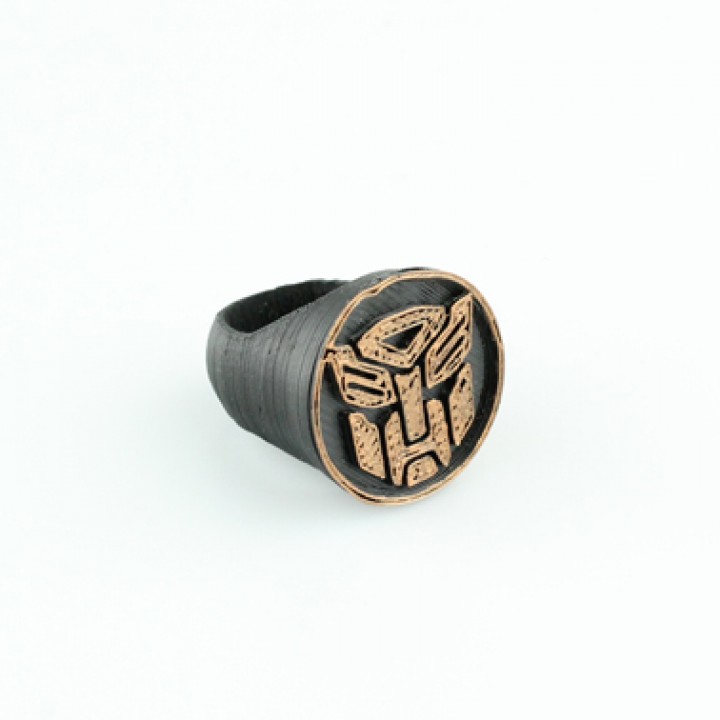 3D Printable Transformers Ring Set by Kirby Downey