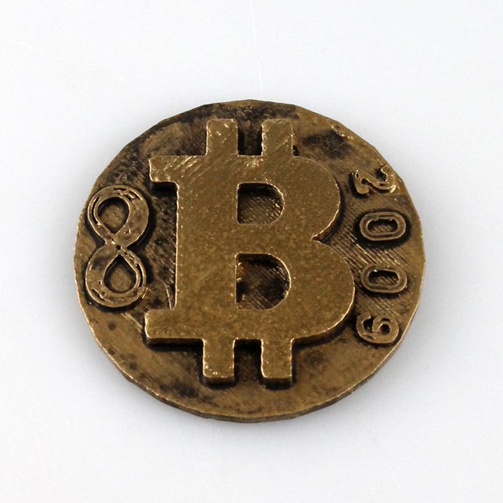 3D Printable Bitcoin Simple by Devo