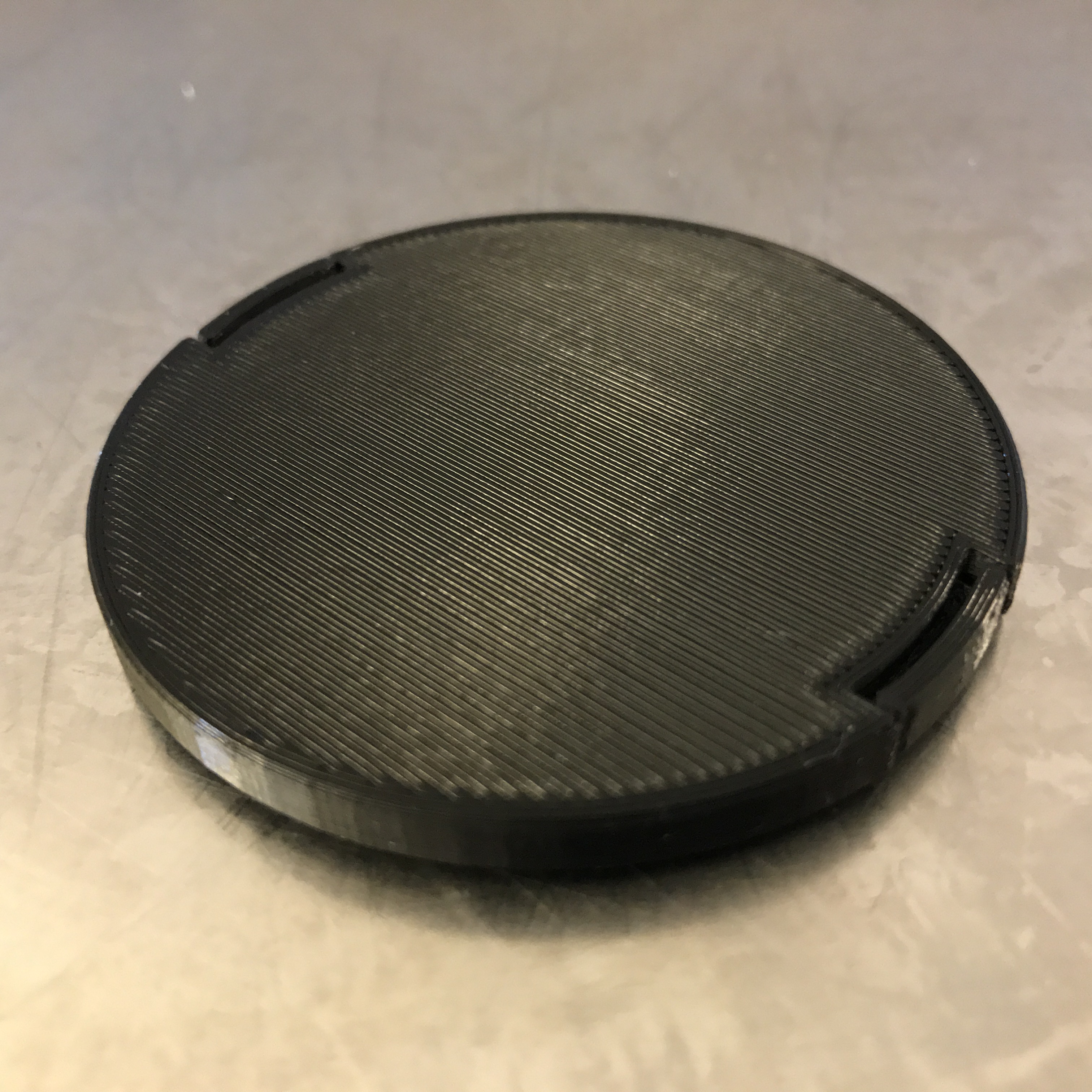 3D Printable 58mm front Lens Cap by Jack Imakr