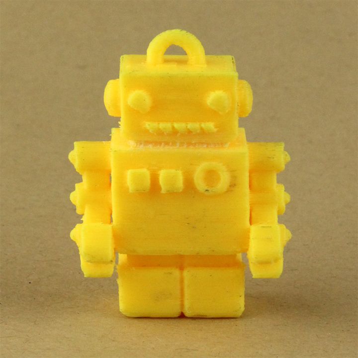3D Printable Bling USB Robot by Dr. Fluff by Thinker Thing