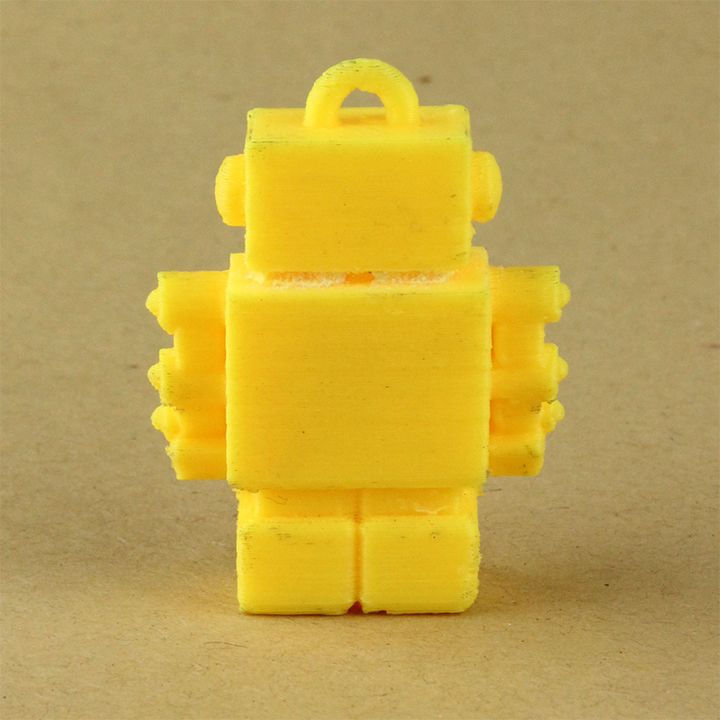 3D Printable Bling USB Robot by Dr. Fluff by Thinker Thing