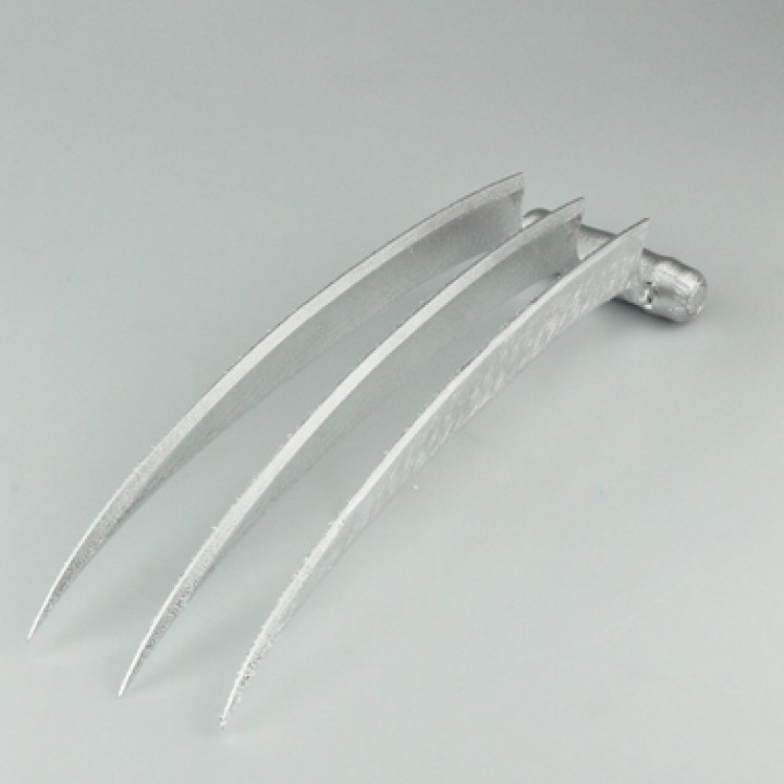 3D Printable Wolverine Wearable Claws by Kirby Downey