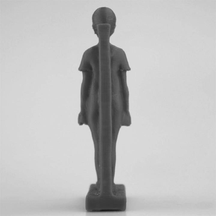 3D Printable Standing-striding figure of Nefertiti at Neues Museum ...