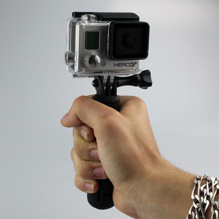 3D Printable Gopro hand Grip by Mieszko Lacinski