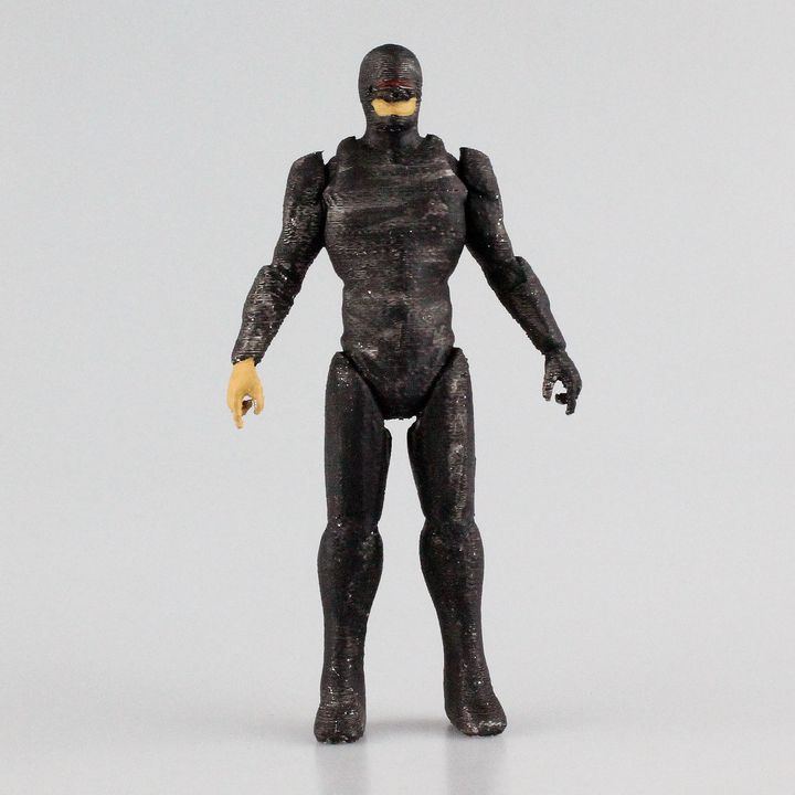 3D Printable Robocop by Chris Wilson