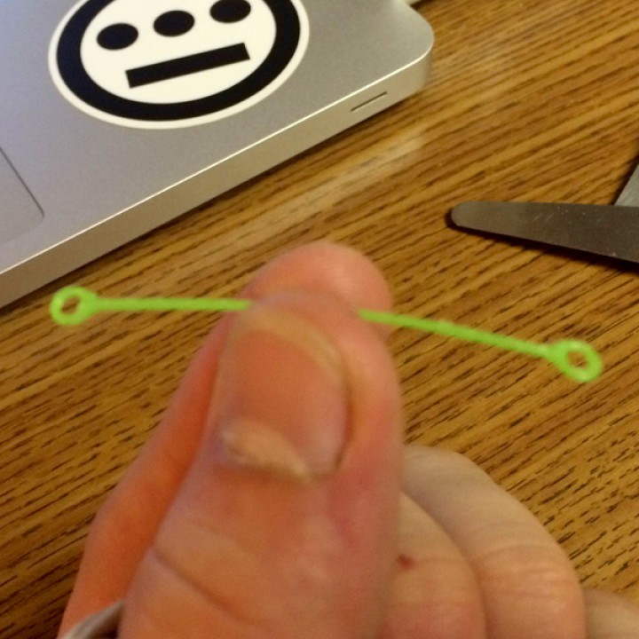 3D Printable Bowstring for Clash of Clans Archer by ryan acks