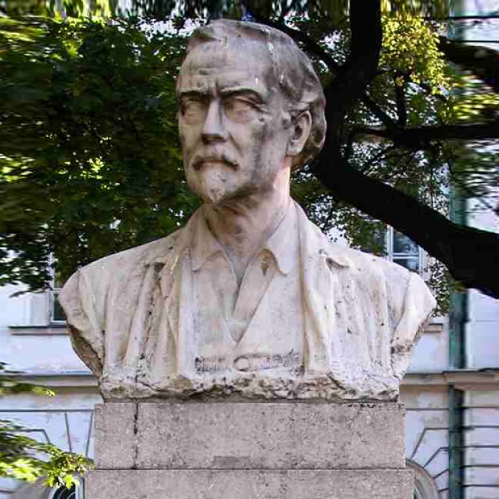 3D Printable Siegfried Marcus Statue in Resselpark, Vienna by Scan The ...