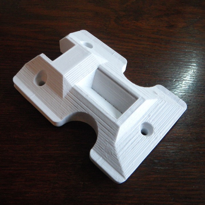 3D Printable Interlocking Bike Wall Mount by Andrew Forster