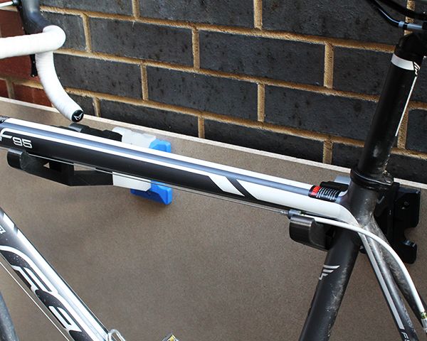 3D Printable Interlocking Bike Wall Mount by Andrew Forster