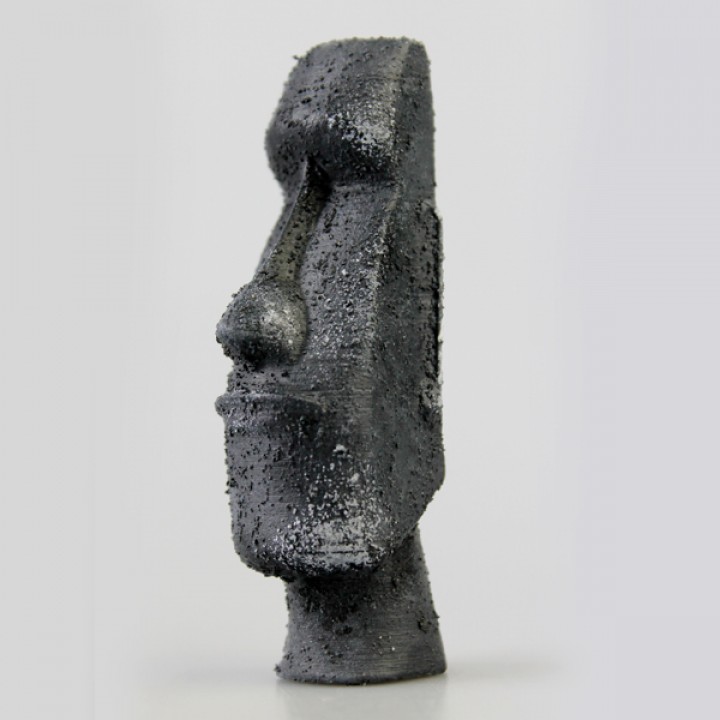 3D Printable Moai Head on Easter Island by Scan The World