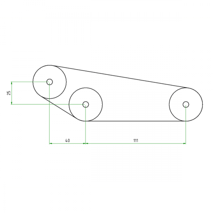 3D Printable Rubber Robot Tank Treads by Thomas Palm