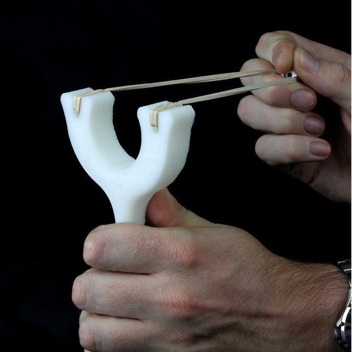 3D Printable Slingshot by alan stanford