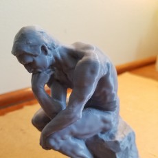 3D Printable The Thinker at the Musée Rodin, France by Musée Rodin