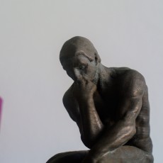 3D Printable The Thinker at the Musée Rodin, France by Musée Rodin