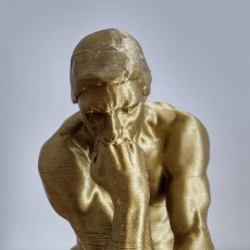 3D Printable The Thinker at the Musée Rodin, France by Musée Rodin
