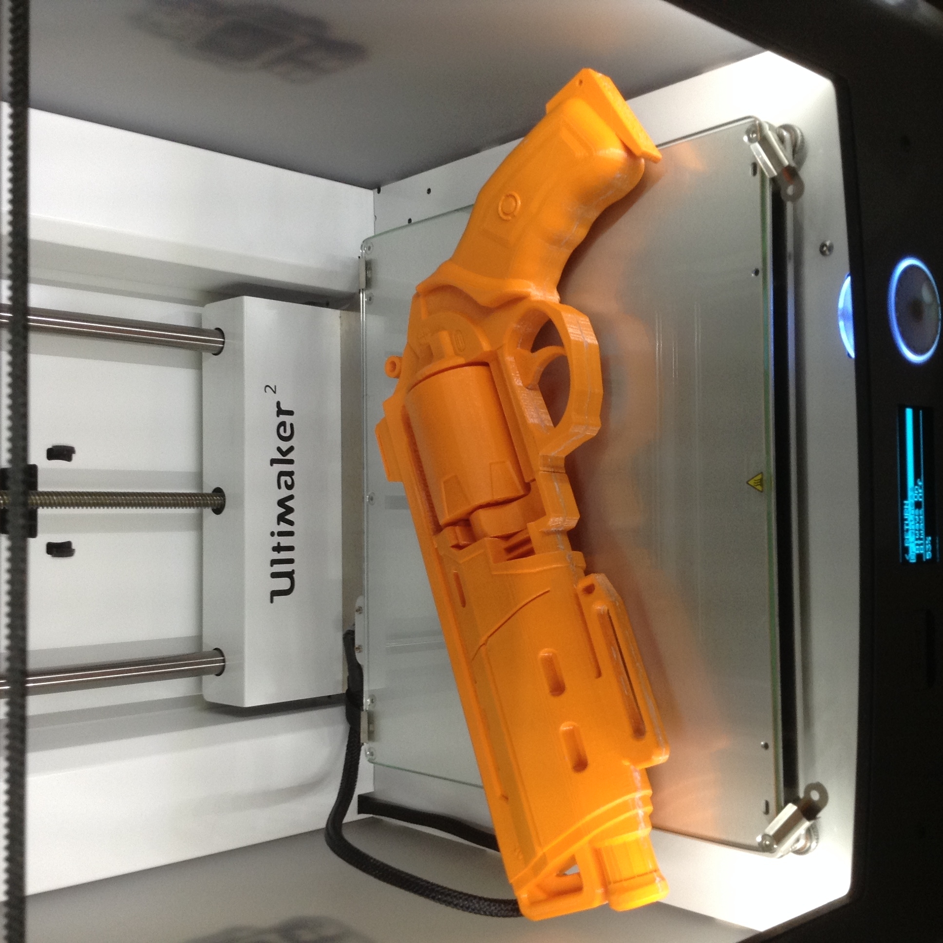 3D Printable Duke MK. 44 Hand Cannon from Destiny by Kirby Downey