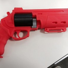 3D Printable Duke MK. 44 Hand Cannon from Destiny by Kirby Downey