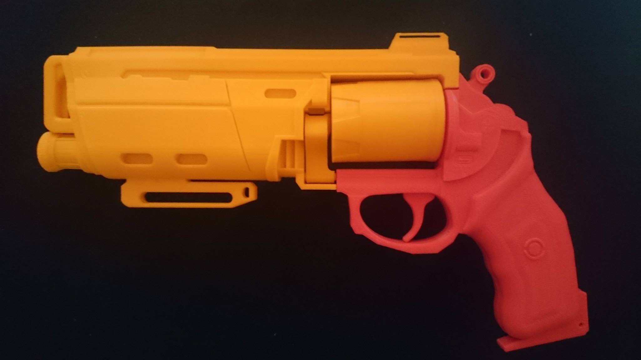 3D Printable Duke MK. 44 Hand Cannon from Destiny by Kirby Downey