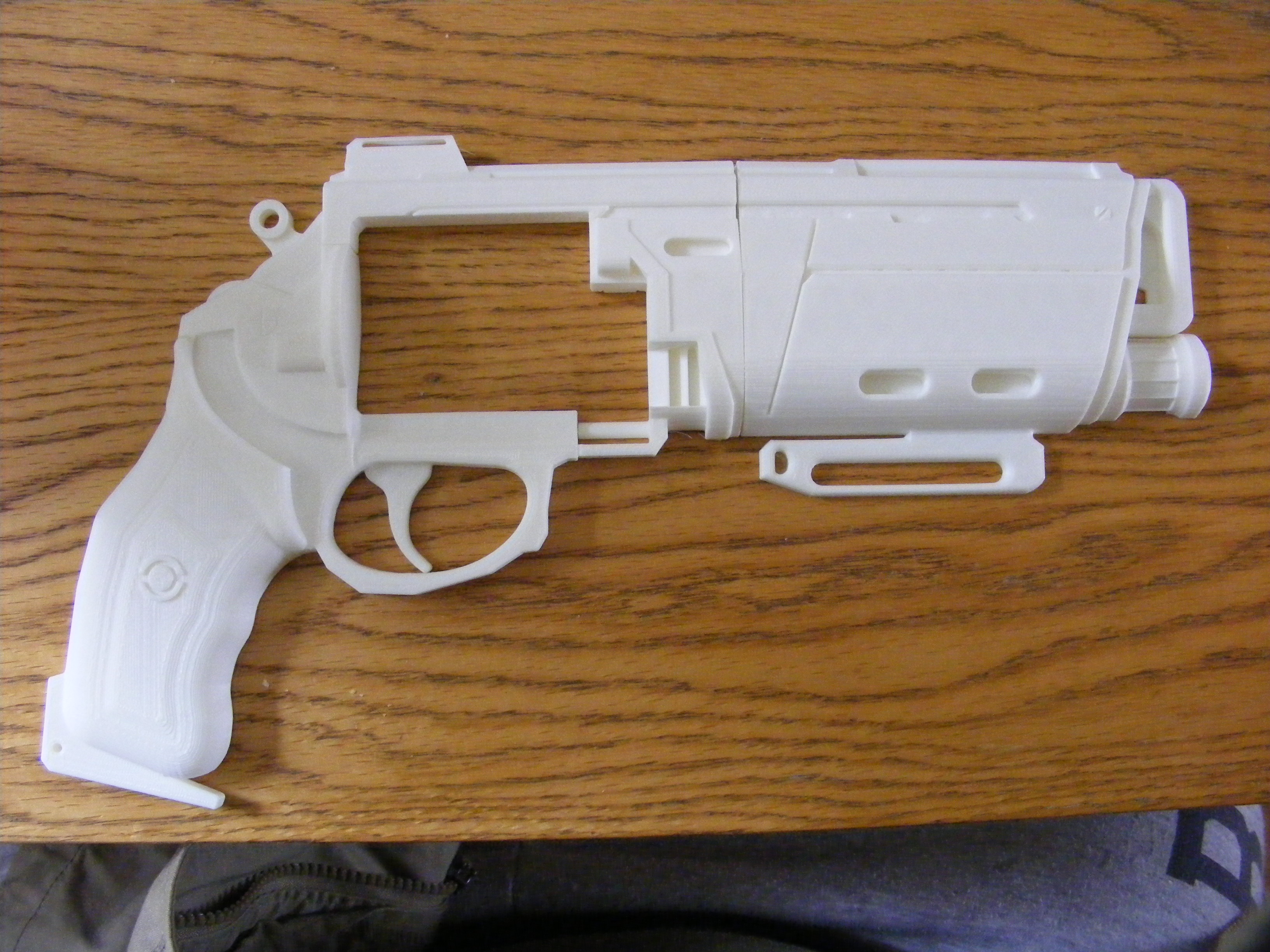 3D Printable Duke MK. 44 Hand Cannon from Destiny by Kirby Downey