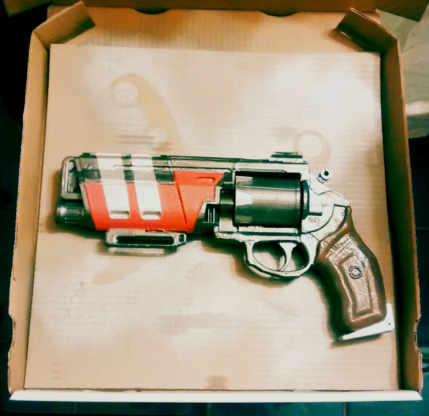 3D Printable Duke MK. 44 Hand Cannon from Destiny by Kirby Downey