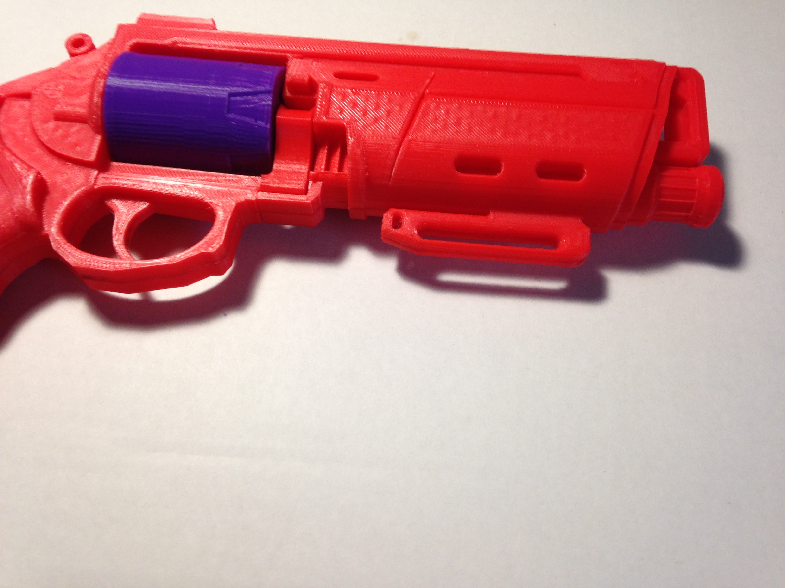 3D Printable Duke MK. 44 Hand Cannon from Destiny by Kirby Downey