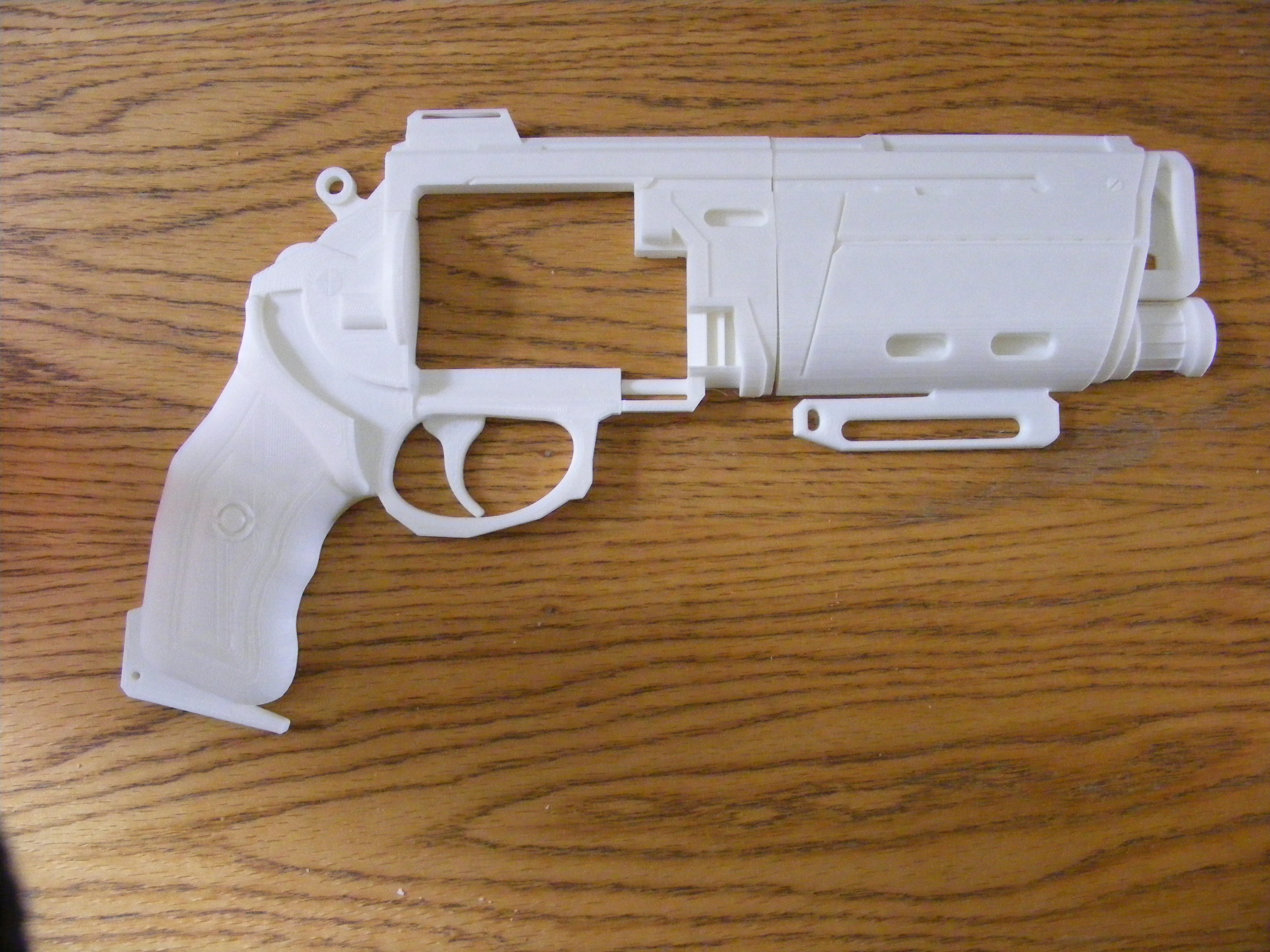 3D Printable Duke MK. 44 Hand Cannon from Destiny by Kirby Downey