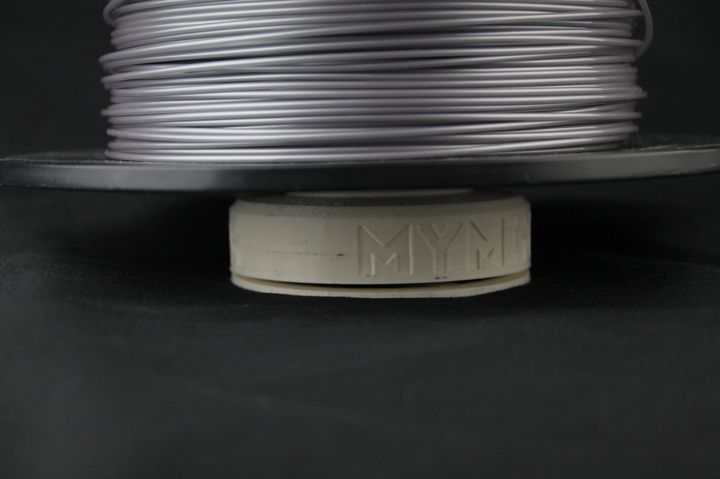 3D Printable MyMiniFactory.com Desktop spool holder by Kirby Downey