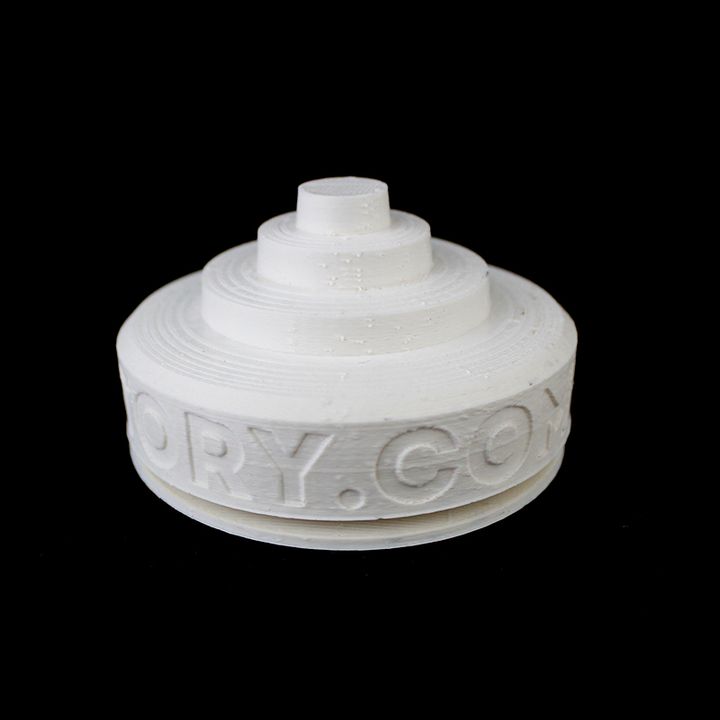 3D Printable MyMiniFactory.com Desktop spool holder with bearing by ...