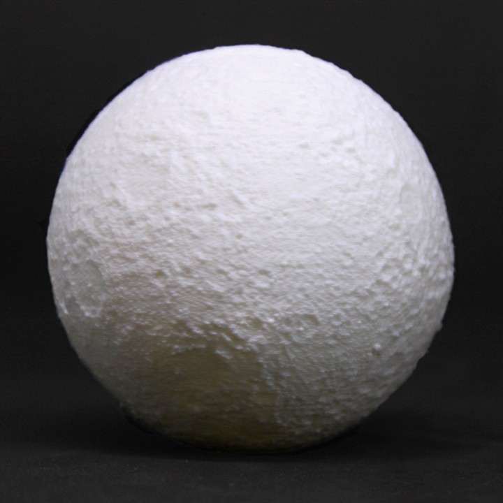3D Printable Moon by Bob Woodberry