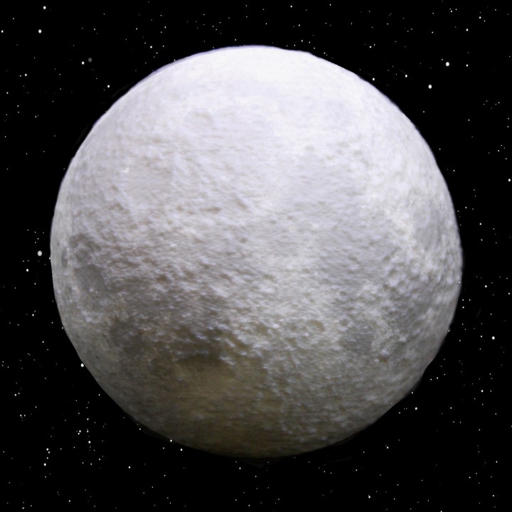 3D Printable Moon by Bob Woodberry