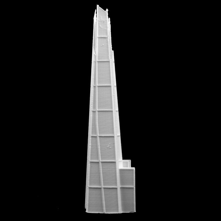 3D Printable The Shard, London by Scan The World