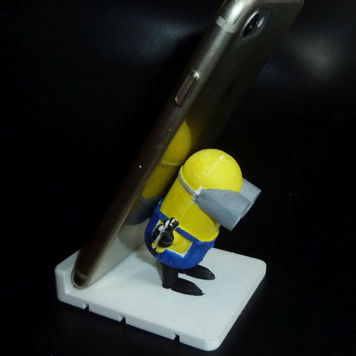 3D Print of Minion Phone Holder by tispace