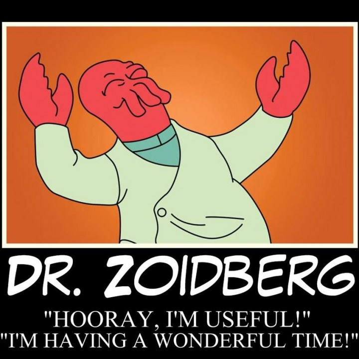 3D Printable Dr Zoidberg by Anon Seven