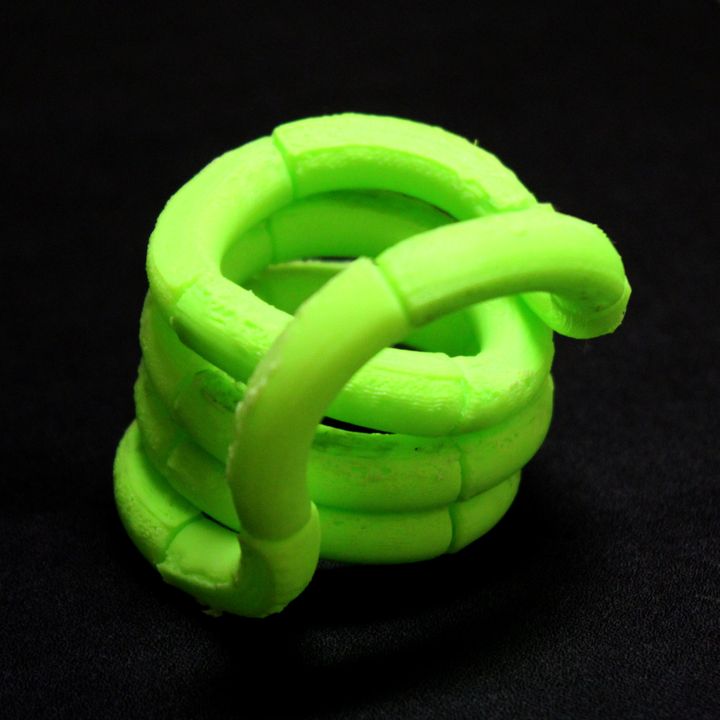 3D Printable Tangle Toy by Tony Wiriyanto