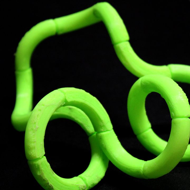 3D Printable Tangle Toy by Tony Wiriyanto