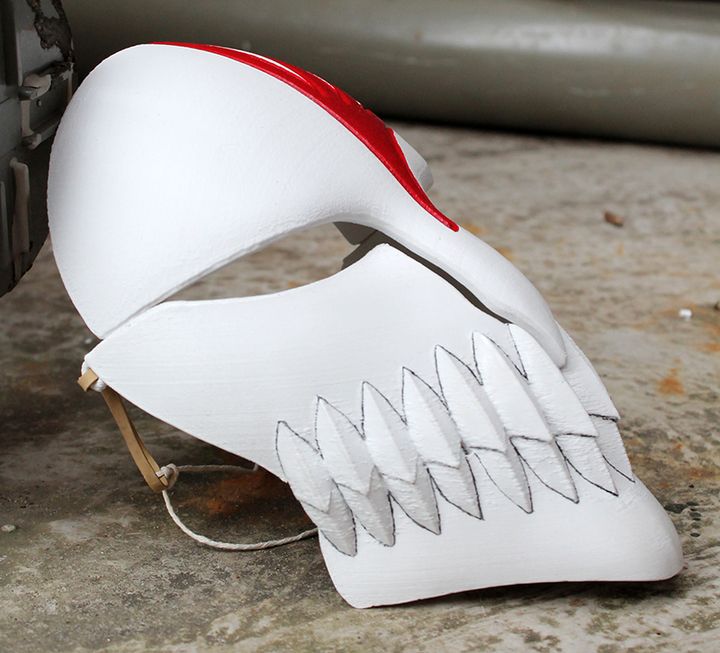 3D Printable Bleach Mask (Full Size) by Fynn Große-Bley
