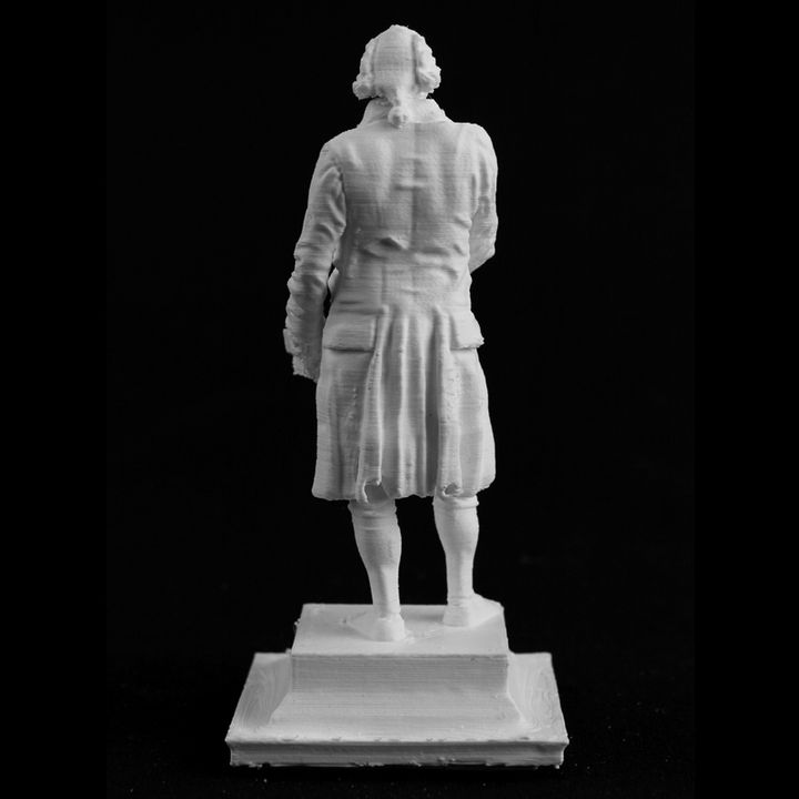 3D Printable Robert Raikes at Whitehall Gardens, London by Scan The World