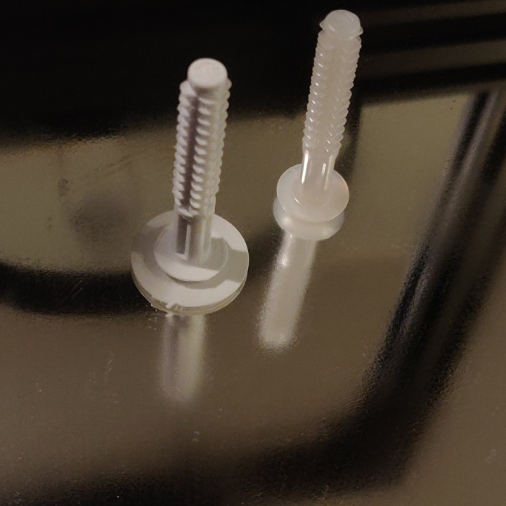 3D Print of Platic Inter-Lock Screw by giodegas