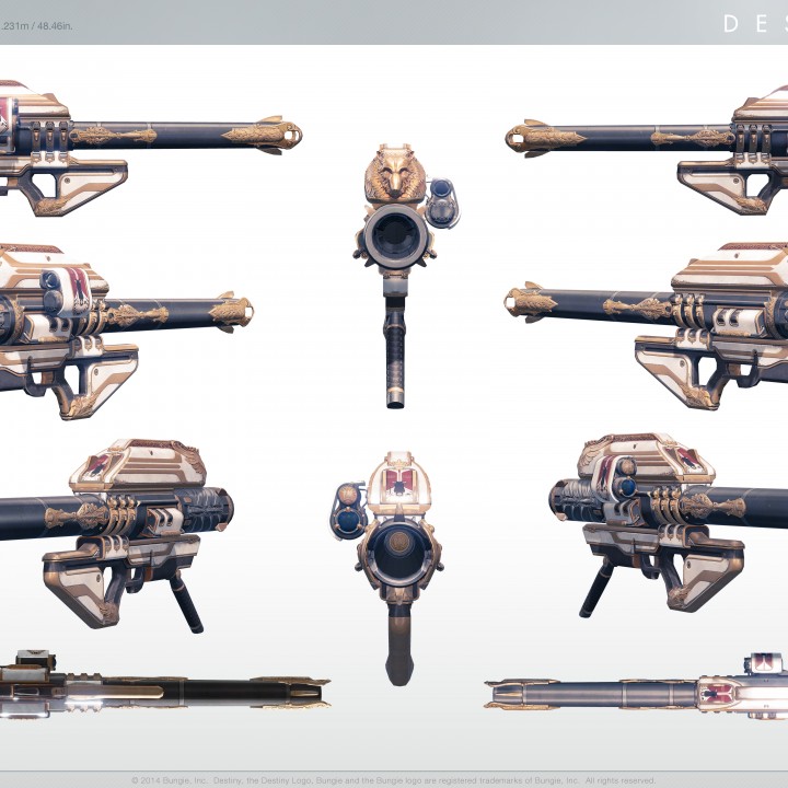 3D Print of Destiny Fallen Devil Walker by andres5546