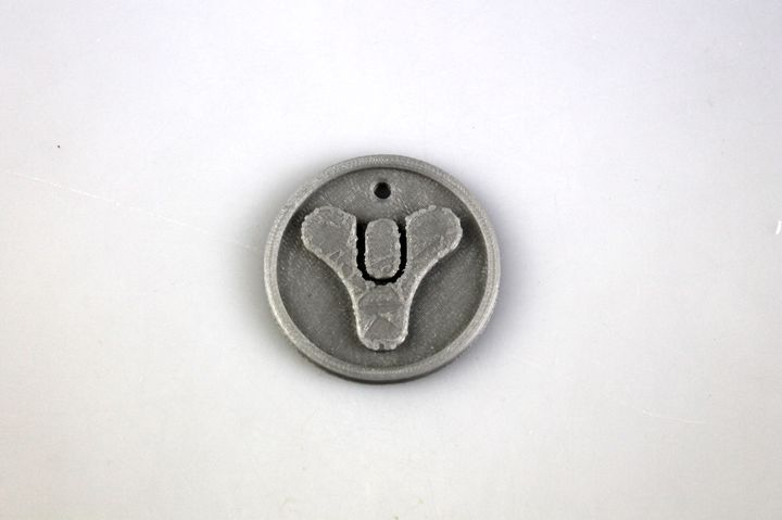 3D Printable Destiny Pendant by Ricardo Alves