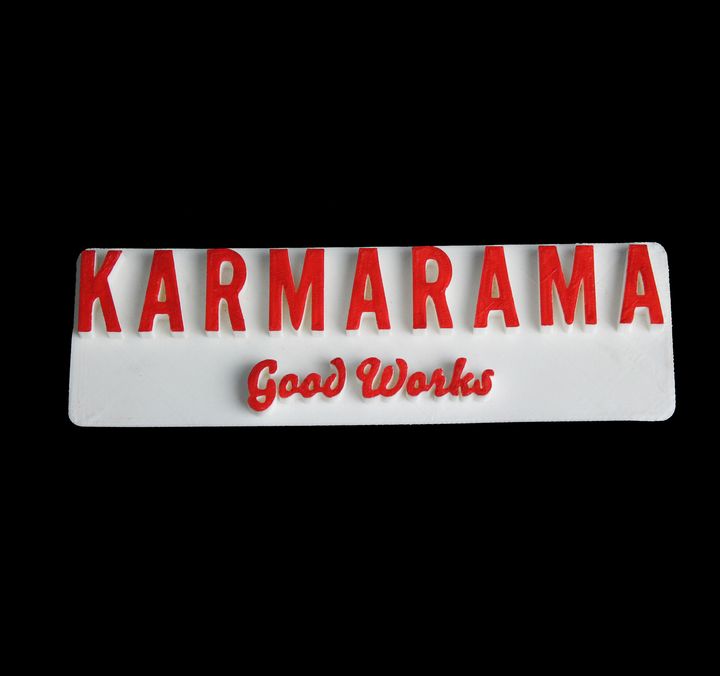 3D Printable KARMARAMA Logo by 3DRegan