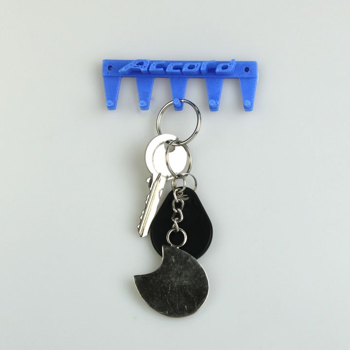 3D Printable Honda Accord Multi Key Holder by long